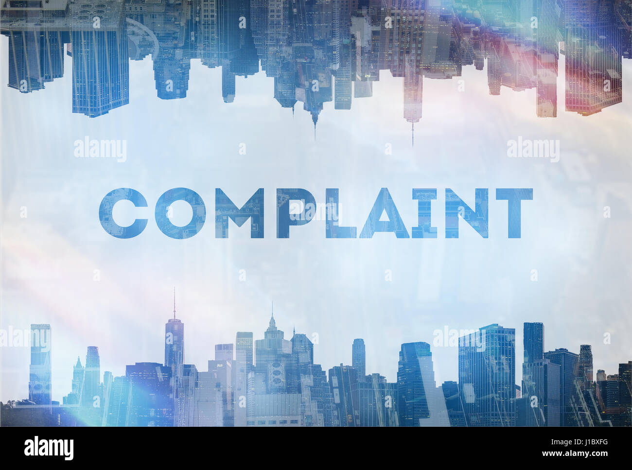 Complaint concept image Stock Photo - Alamy