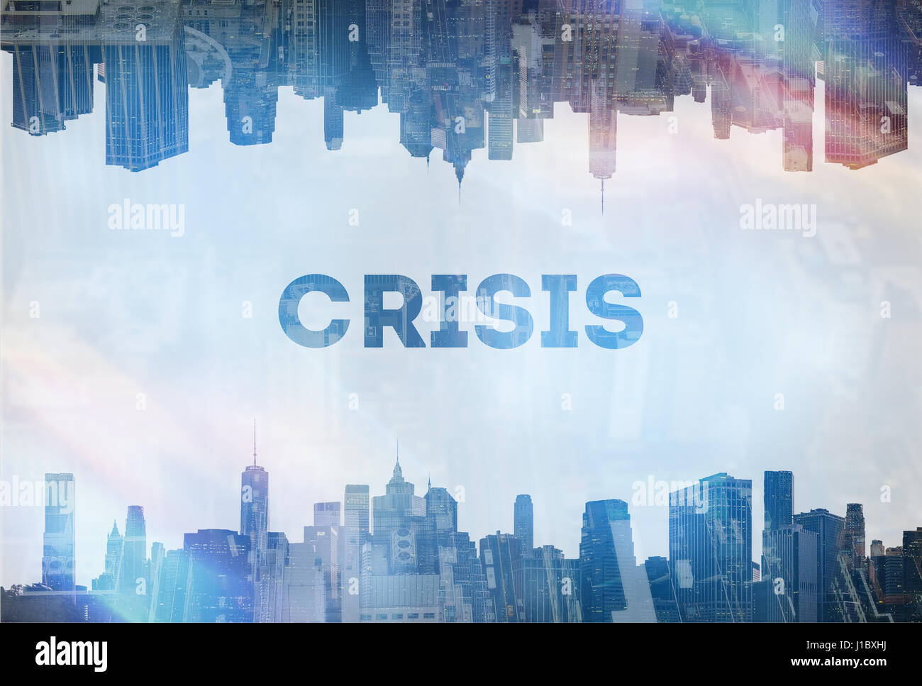 Crisis concept image Stock Photo - Alamy