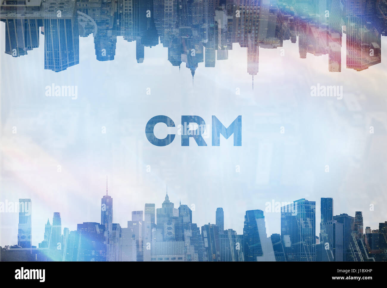 CRM concept image Stock Photo - Alamy