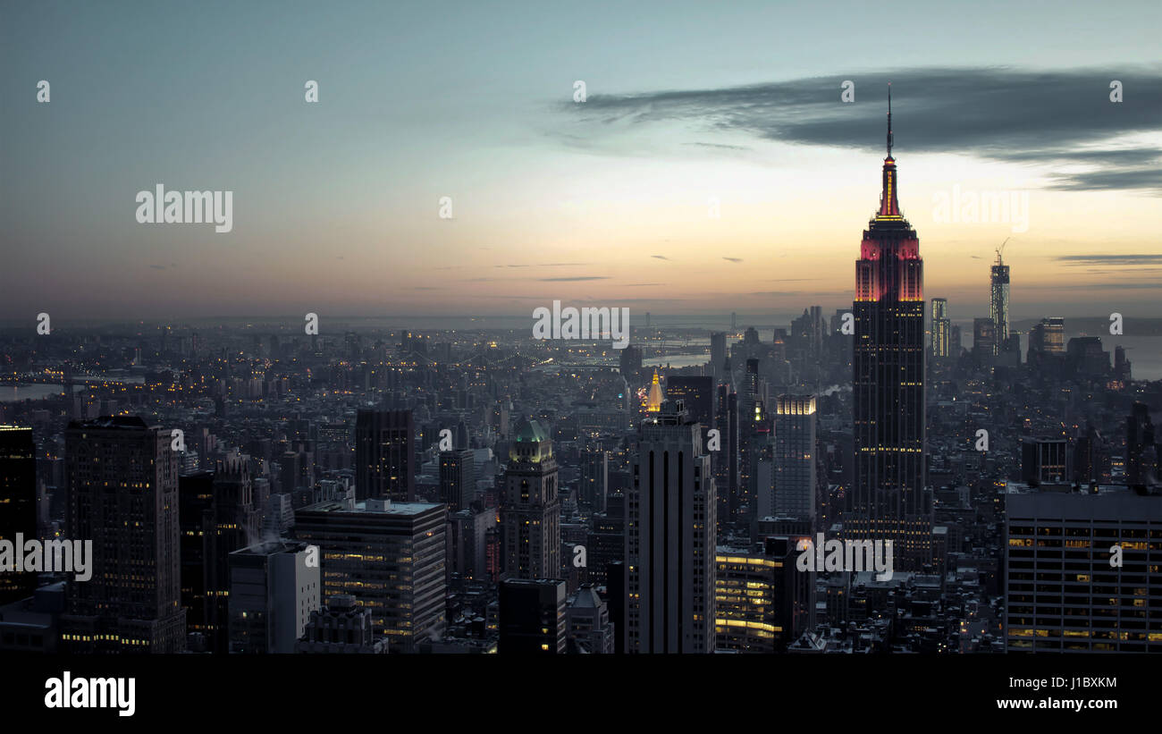 New York cityscape Stock Photo - Alamy