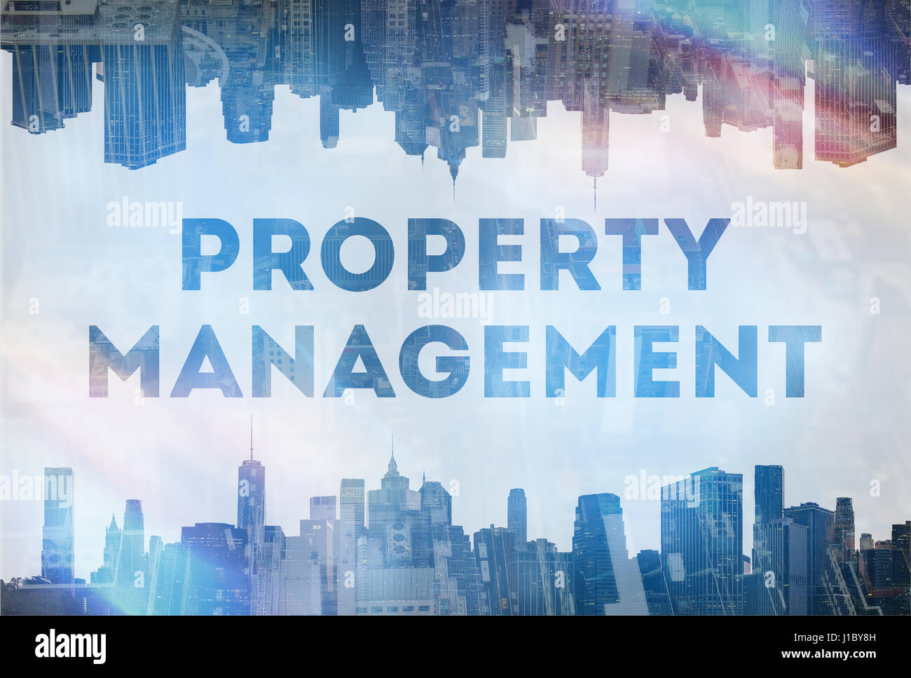 Property Management concept image Stock Photo - Alamy