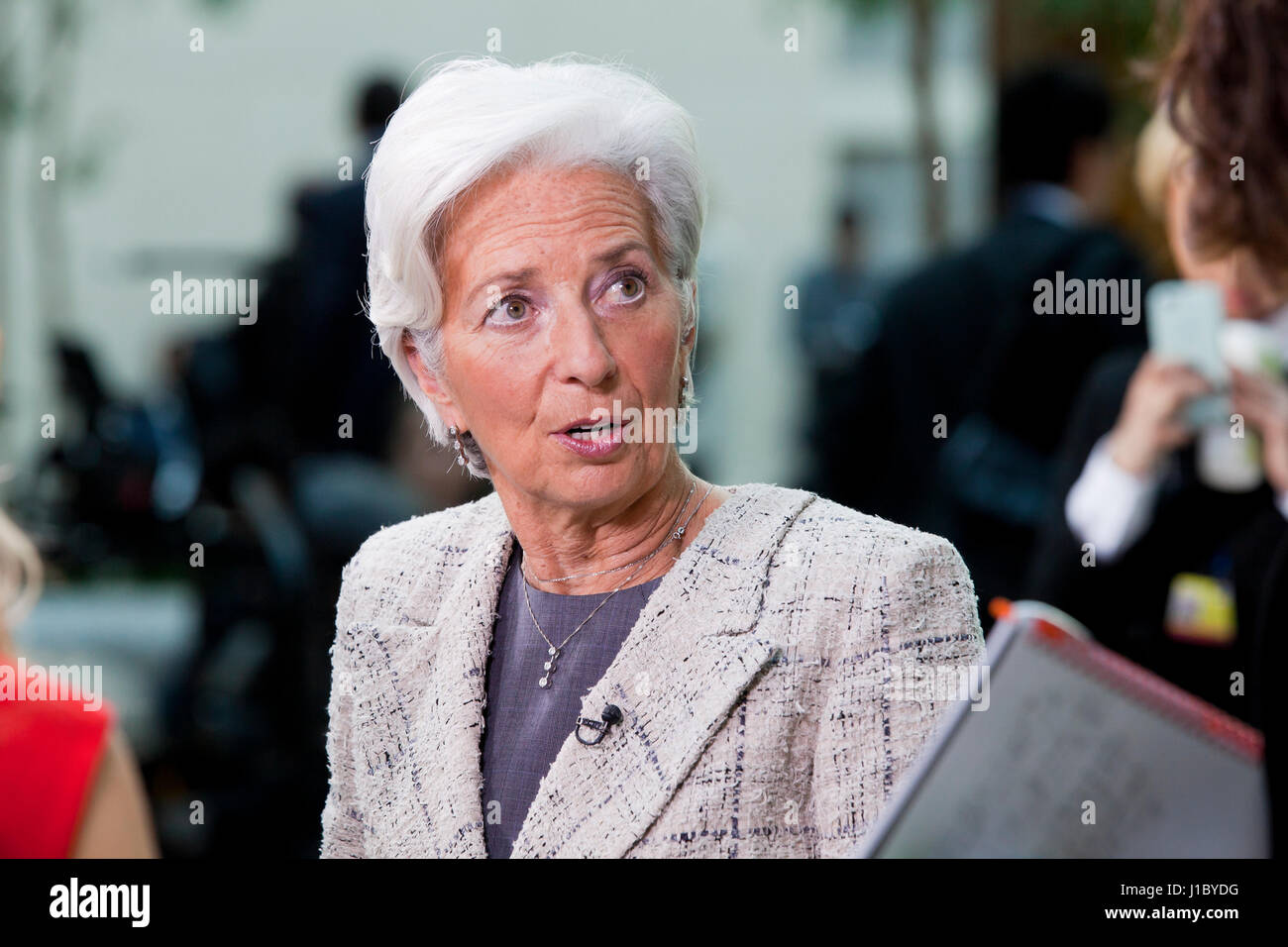 Christine Lagarde, Managing Director of the International Monetary Fund ...