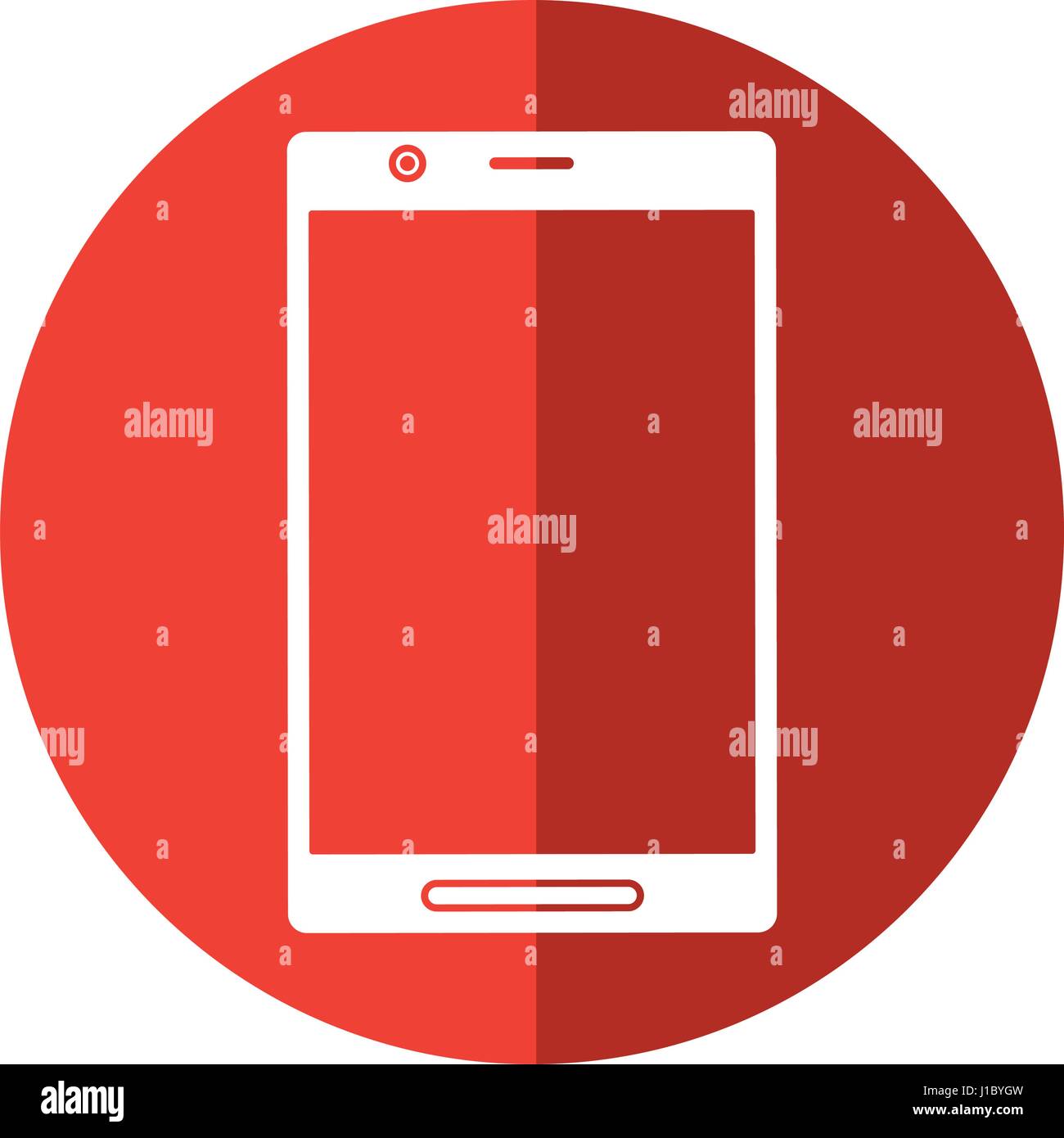 smartphone screen mobile digital shadow Stock Vector Image & Art - Alamy