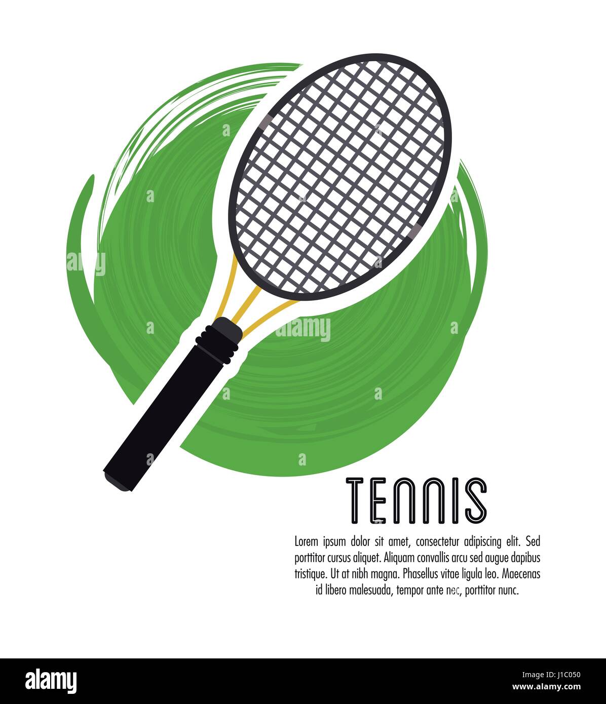 Racket of tennis sport design Stock Vector Image & Art - Alamy