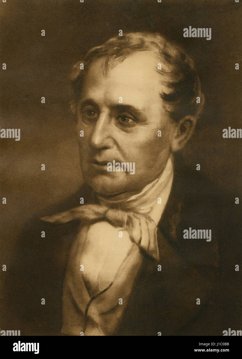 James Fenimore Cooper, Portrait, Illustration Stock Photo - Alamy