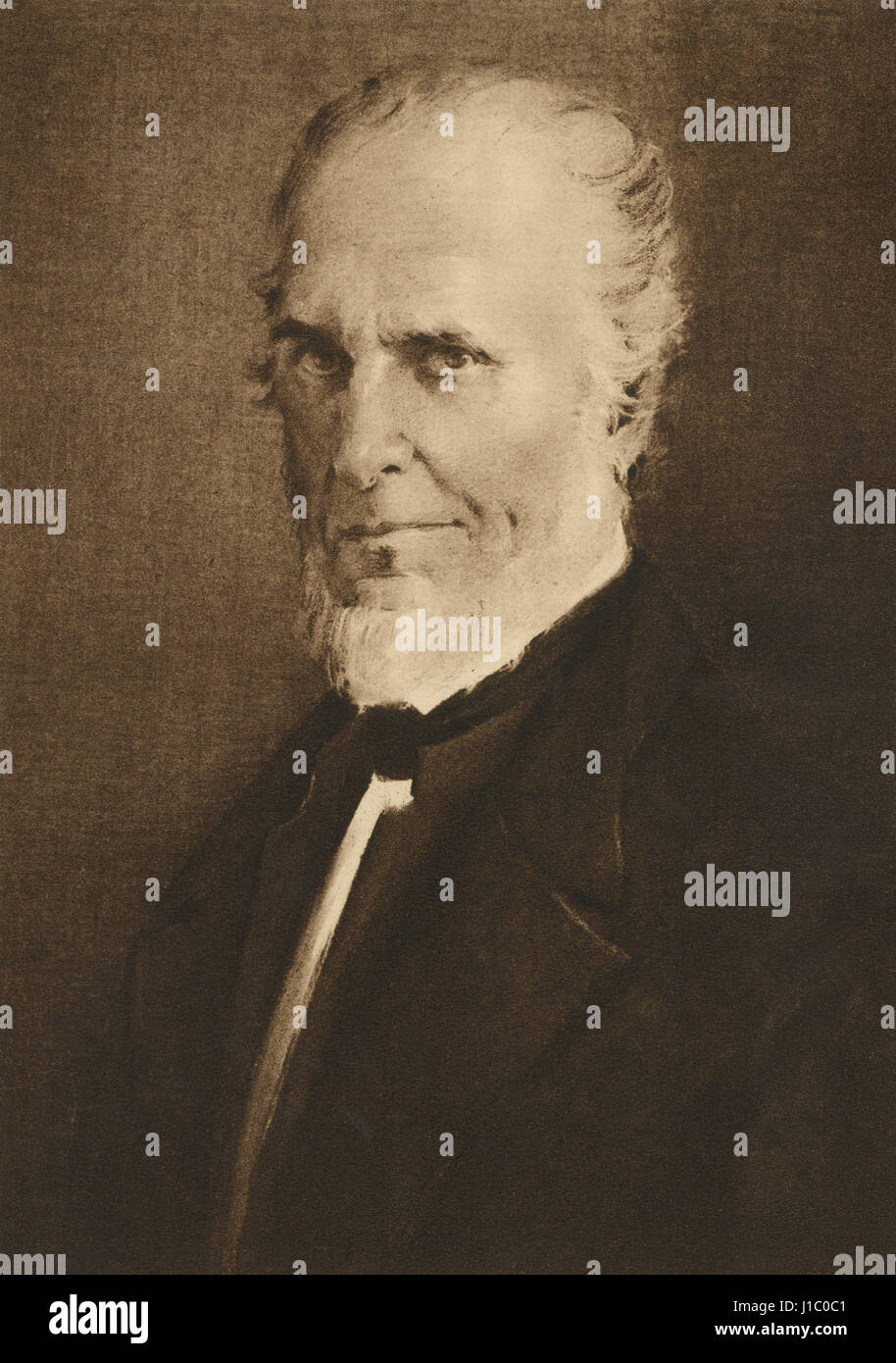 John Greenleaf Whittier (1807-92), American Quaker Poet and ...