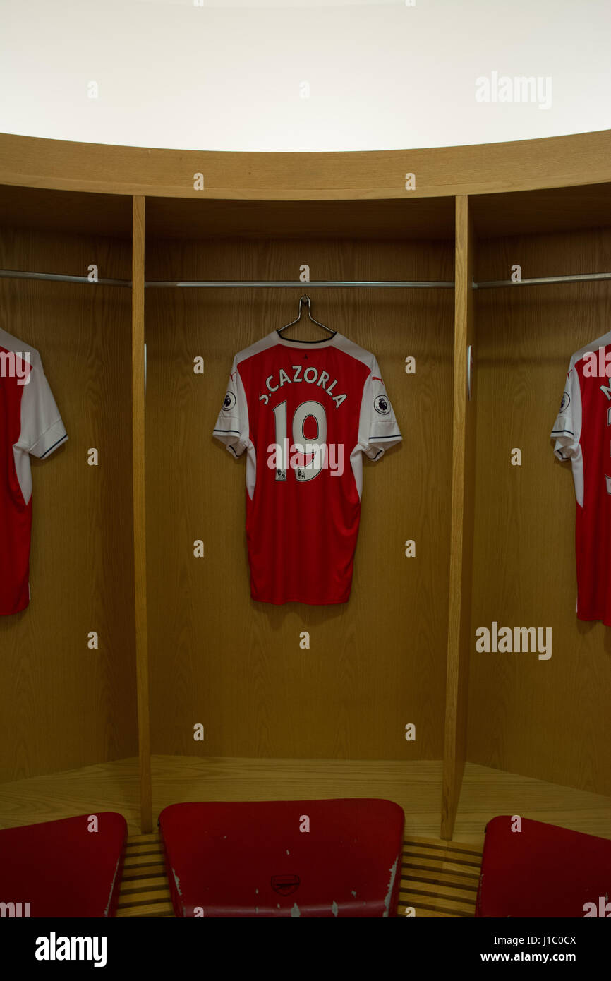 Arsenal Jersey, Emirates Stadium, UK Stock Photo - Alamy