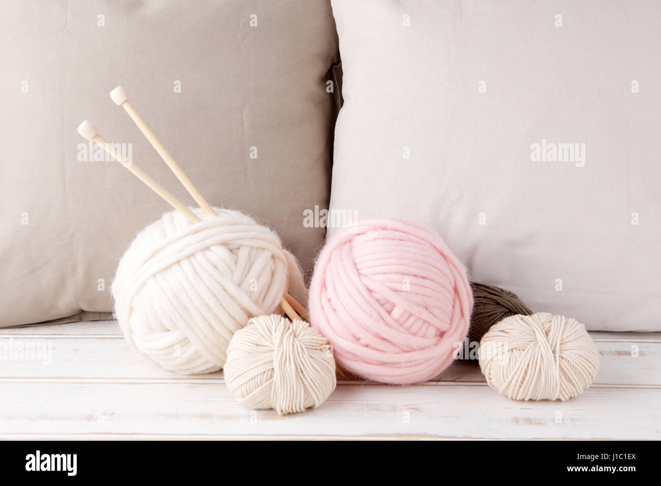 a ball of wool Stock Photo - Alamy