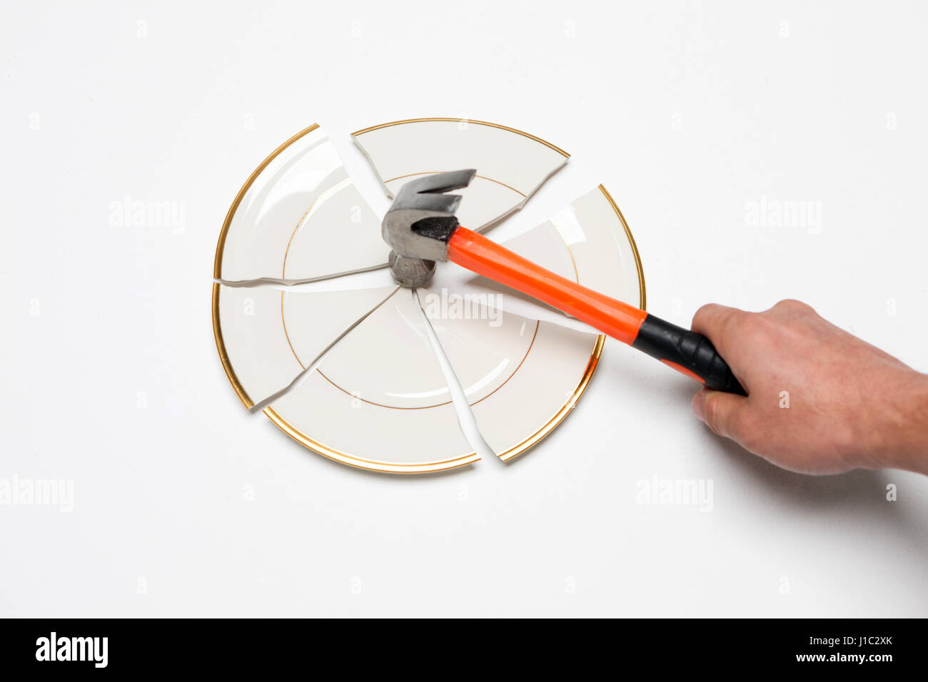 an object of damaged Stock Photo - Alamy