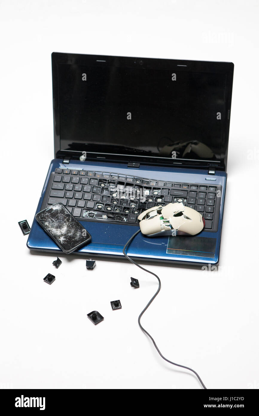 an object of damaged Stock Photo - Alamy