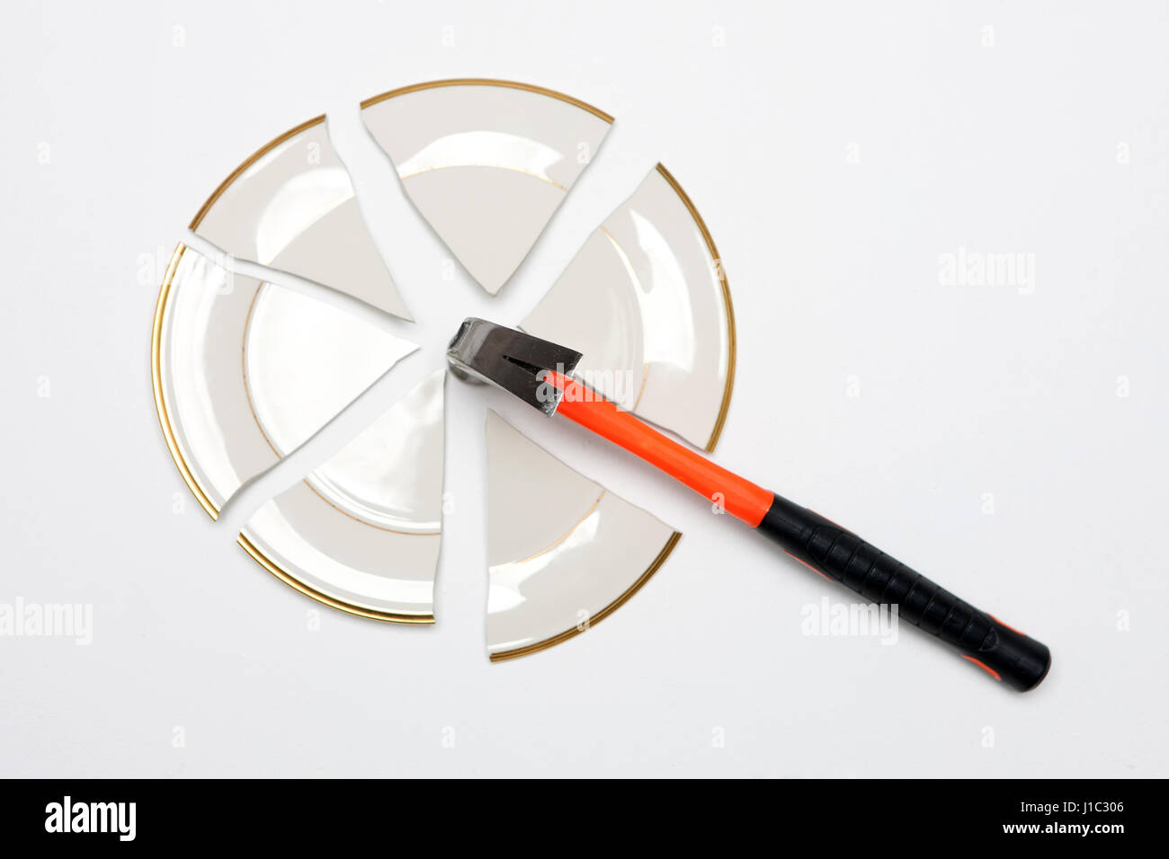 an object of damaged Stock Photo - Alamy