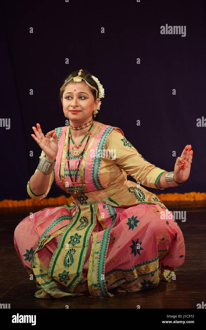 Sattriya dance hi-res stock photography and images - Alamy