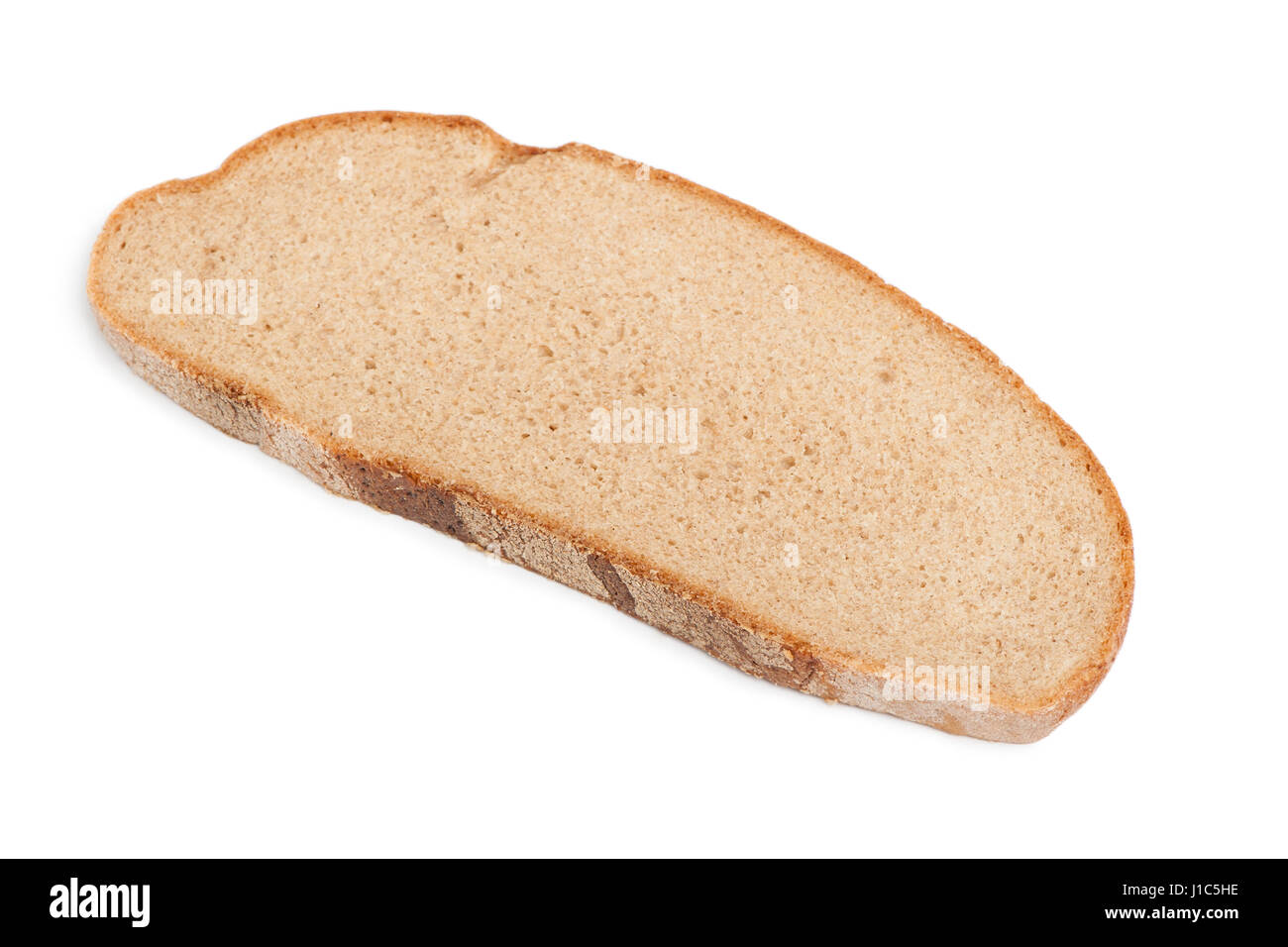 Loaf of bread isolated on white background Stock Photo - Alamy