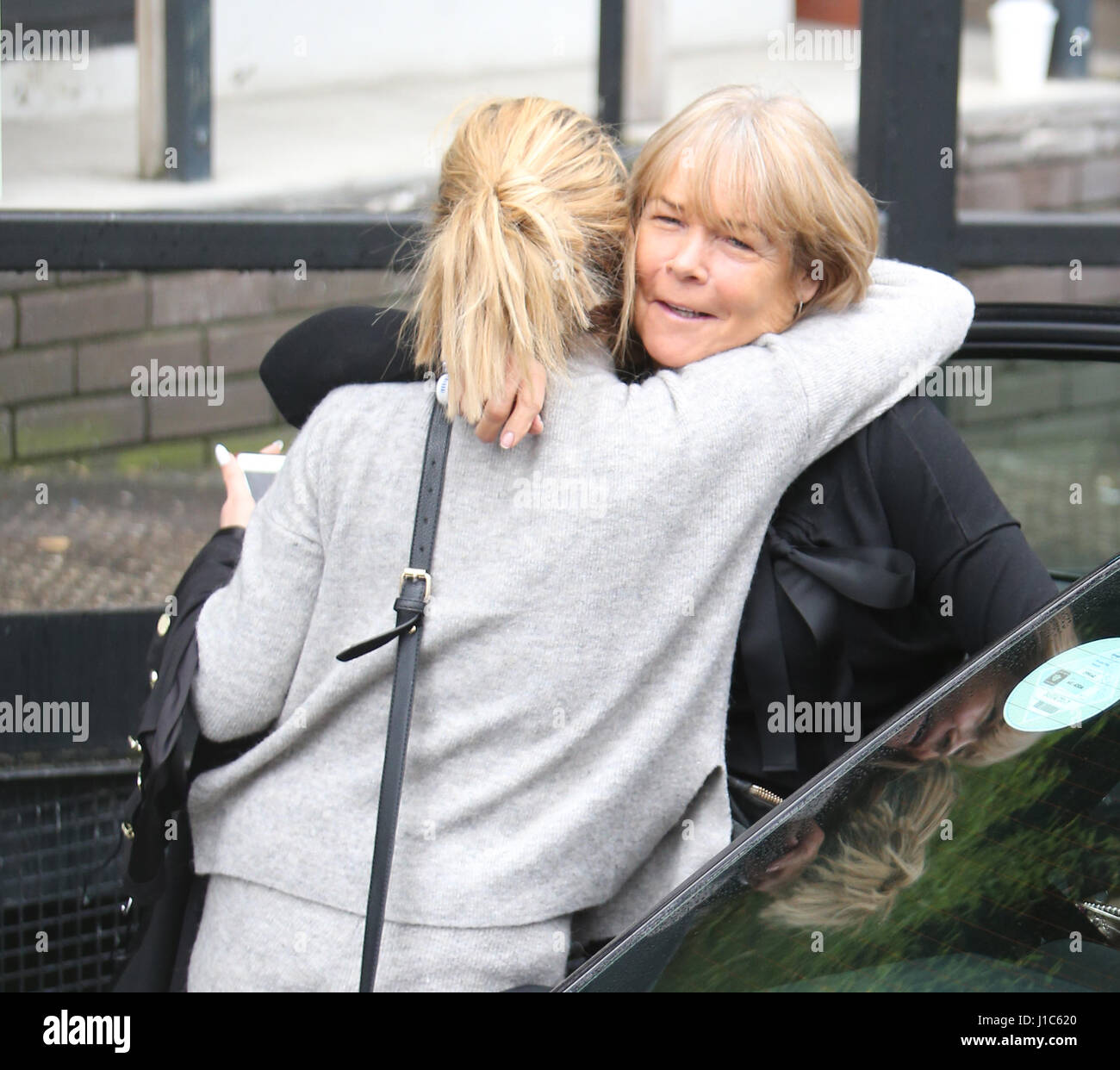 Stacey Solomon and Linda Robson outside ITV Studios Featuring: Stacey ...