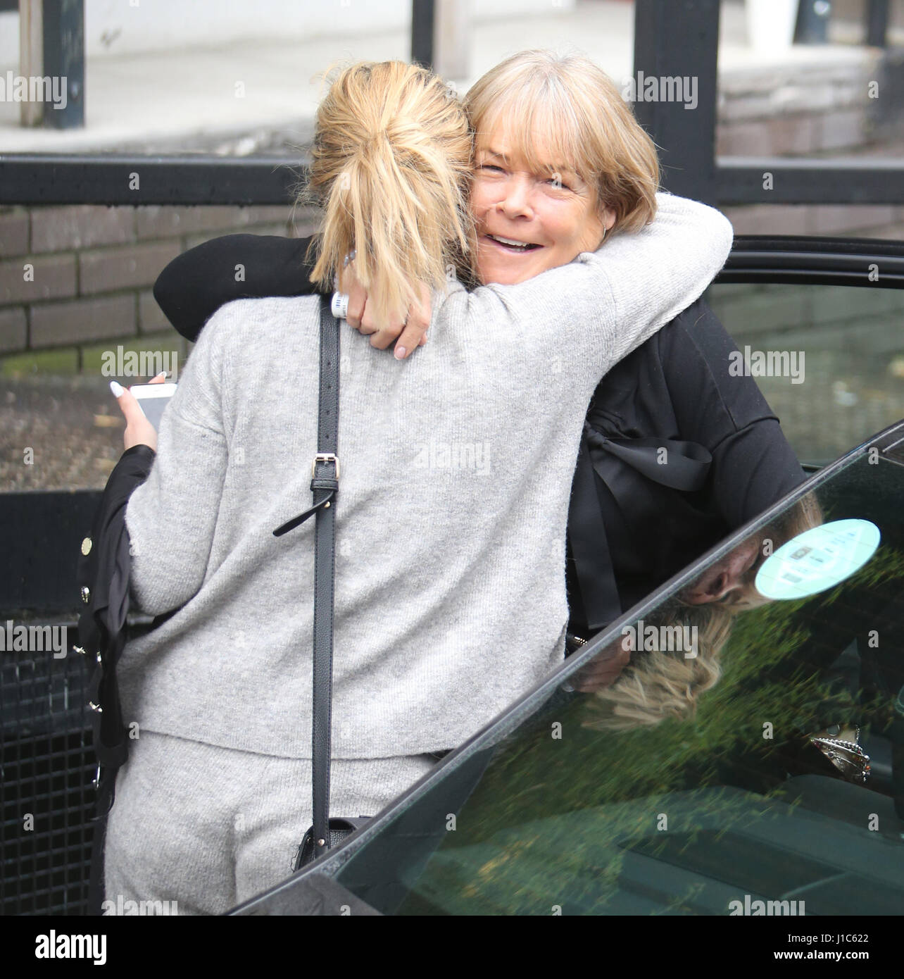 Stacey Solomon and Linda Robson outside ITV Studios Featuring: Stacey ...
