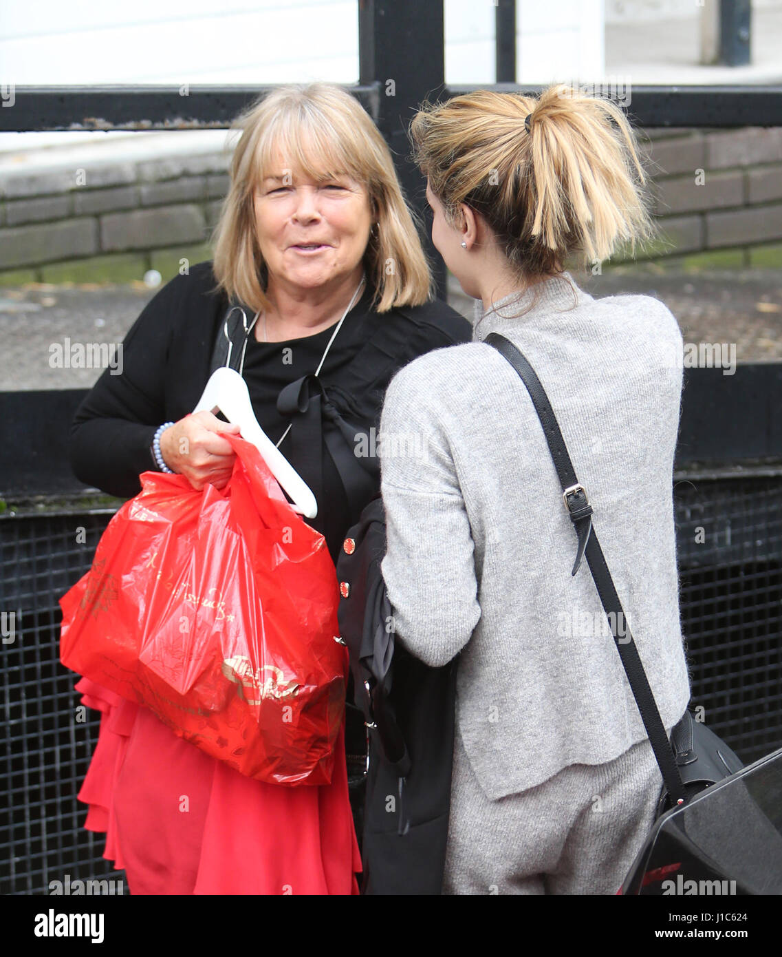 Stacey Solomon and Linda Robson outside ITV Studios Featuring: Stacey ...