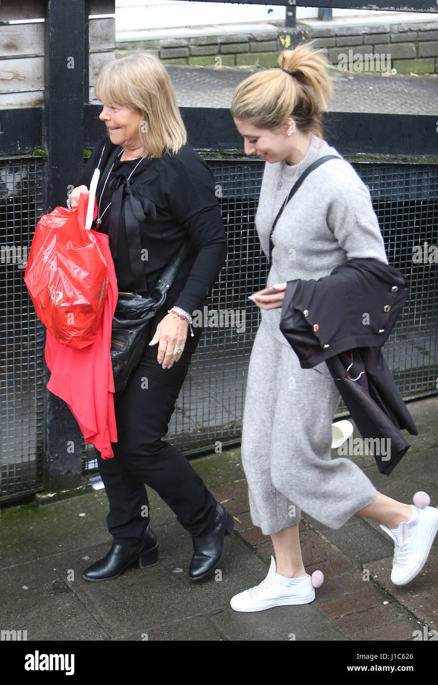 Stacey Solomon and Linda Robson outside ITV Studios Featuring: Stacey ...