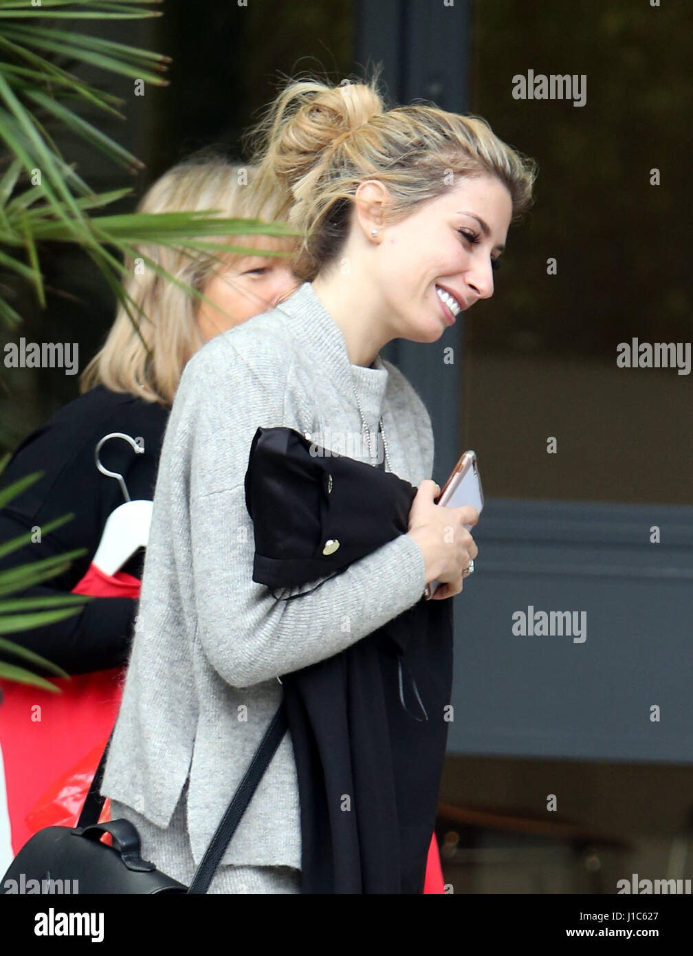 Stacey Solomon and Linda Robson outside ITV Studios Featuring: Stacey ...