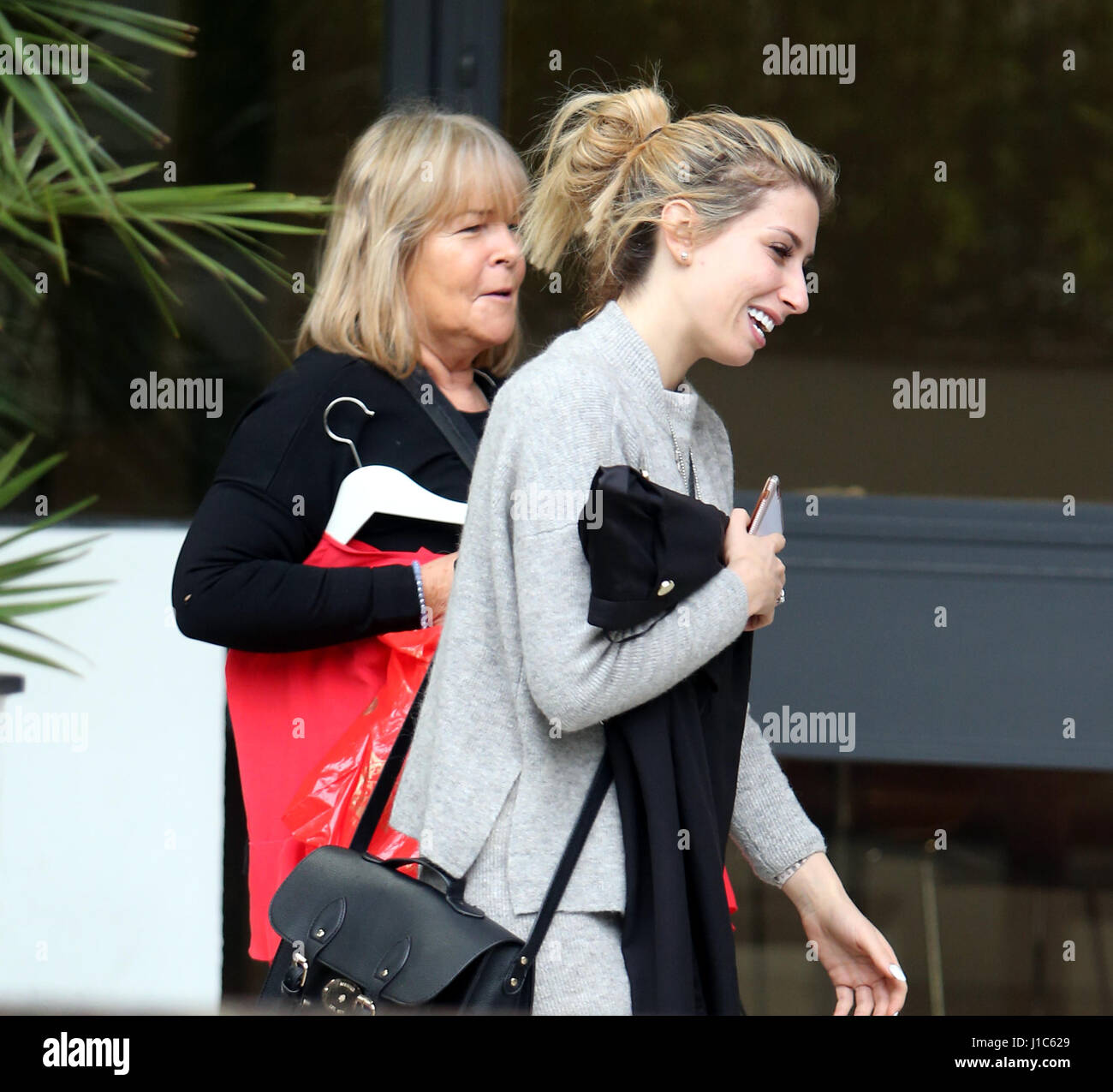 Stacey Solomon and Linda Robson outside ITV Studios Featuring: Stacey ...