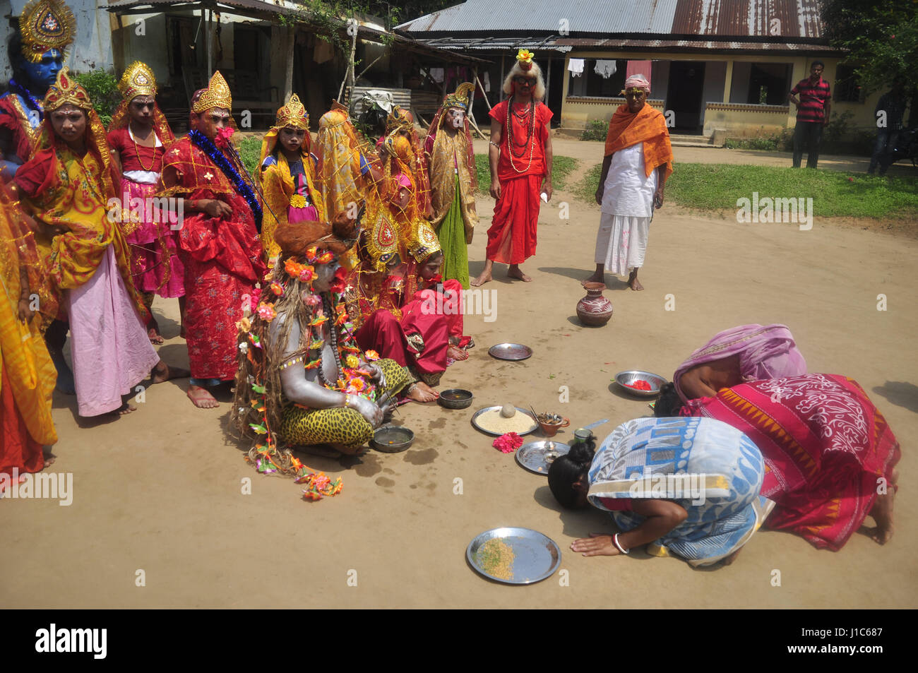 'Shiber Gajan', a traditional festival of the Hindu community - 13/04 ...