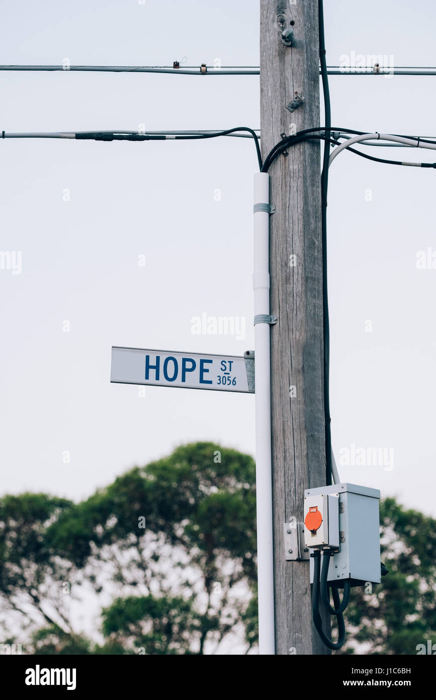 Utility pole hi-res stock photography and images - Alamy