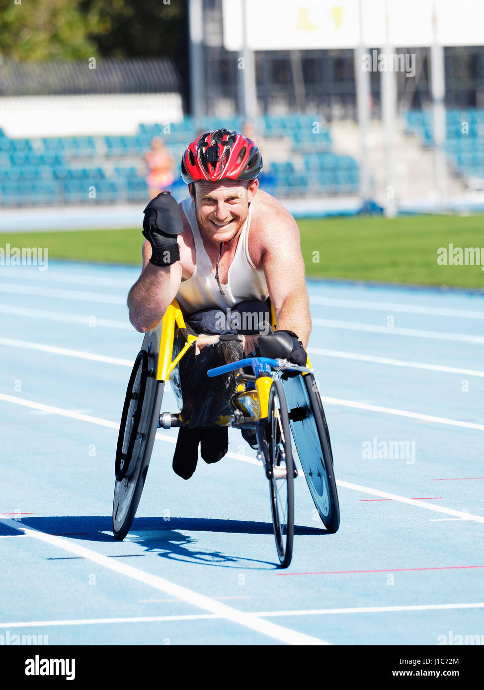 Wheelchair track and field hi-res stock photography and images - Alamy