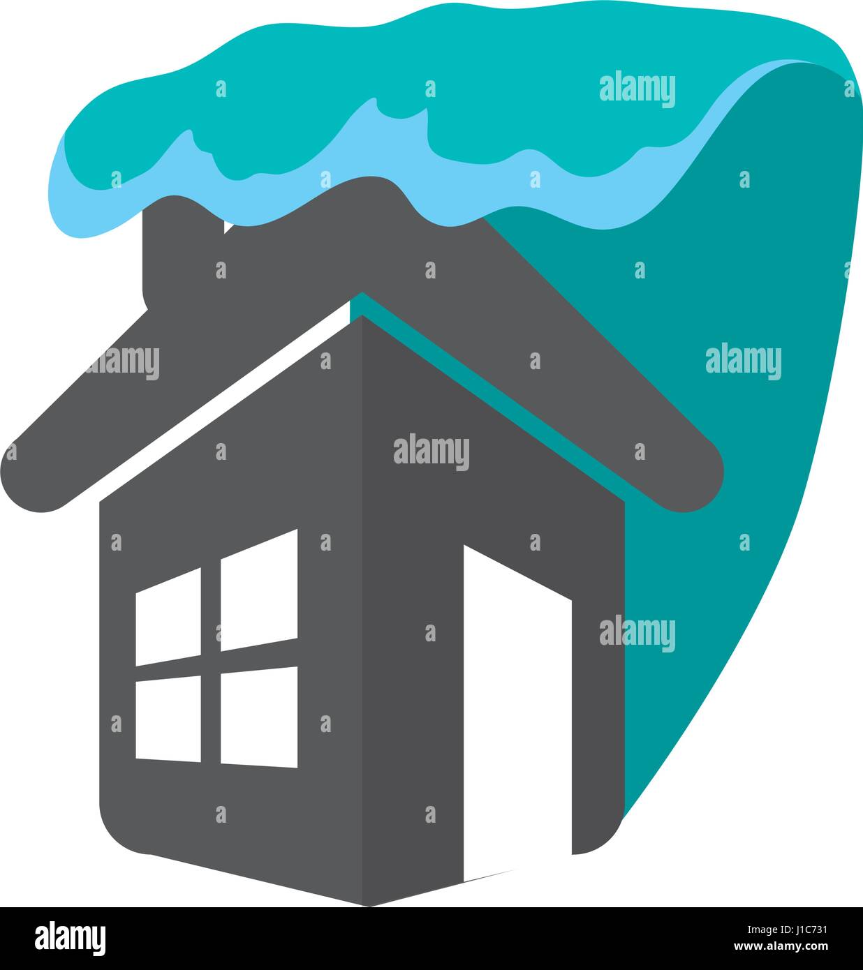 Home insurance symbol Stock Vector Image & Art - Alamy