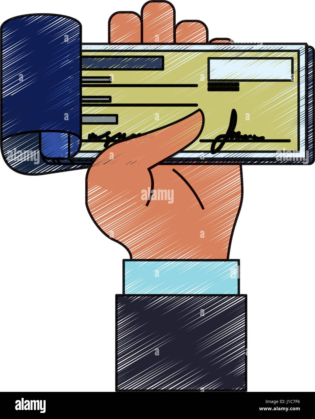 Bank check transaction Stock Vector Image & Art - Alamy