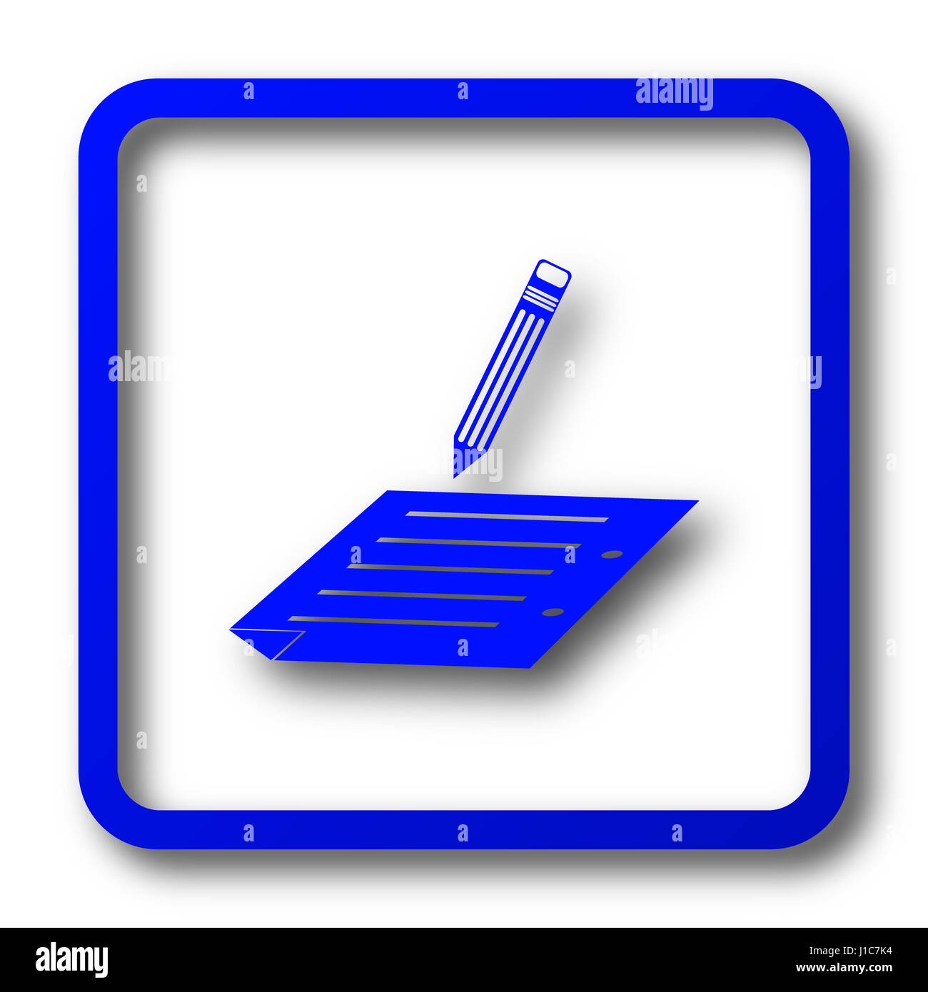 Subscribe icon. Subscribe website button on white background Stock ...