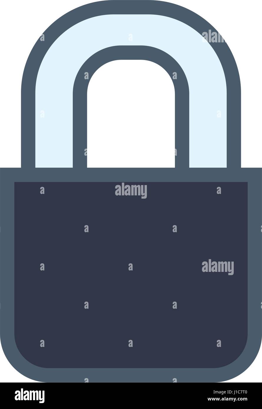Padlock security symbol Stock Vector Image & Art - Alamy