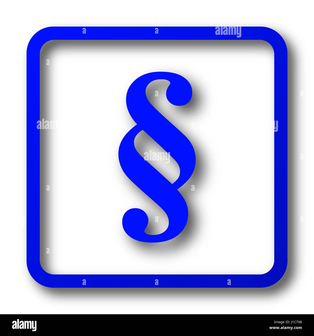 Paragraph icon. Paragraph website button on white background Stock ...