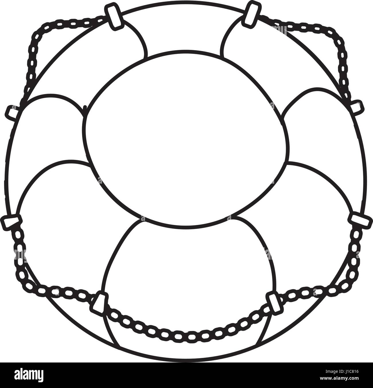 Nautical life ring Stock Vector Image & Art - Alamy