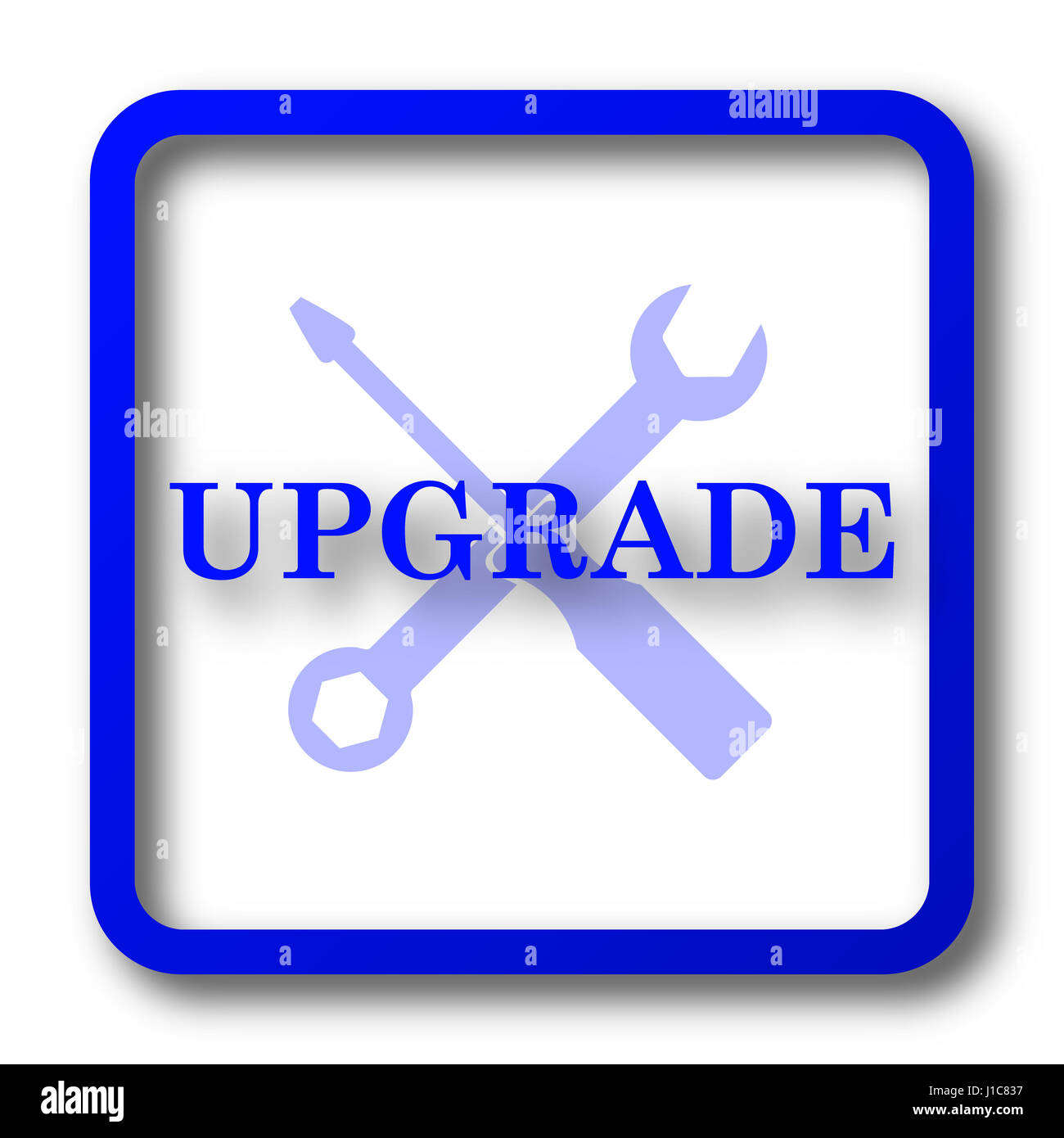 Upgrade icon hi-res stock photography and images - Alamy