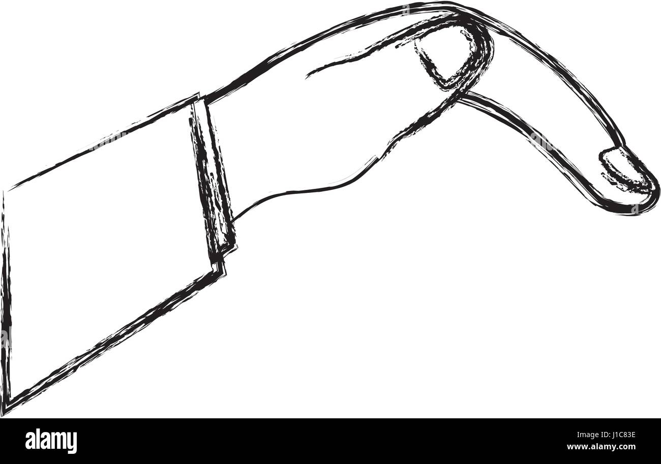 Human hand symbol Stock Vector Image & Art - Alamy