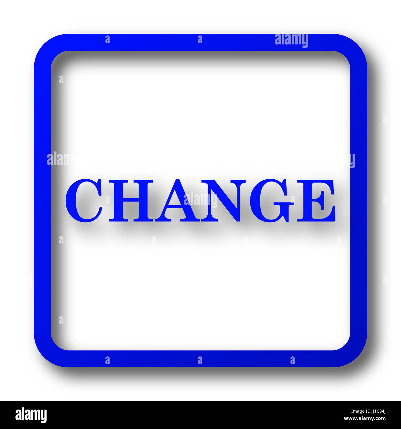 Change icon. Change website button on white background Stock Photo - Alamy