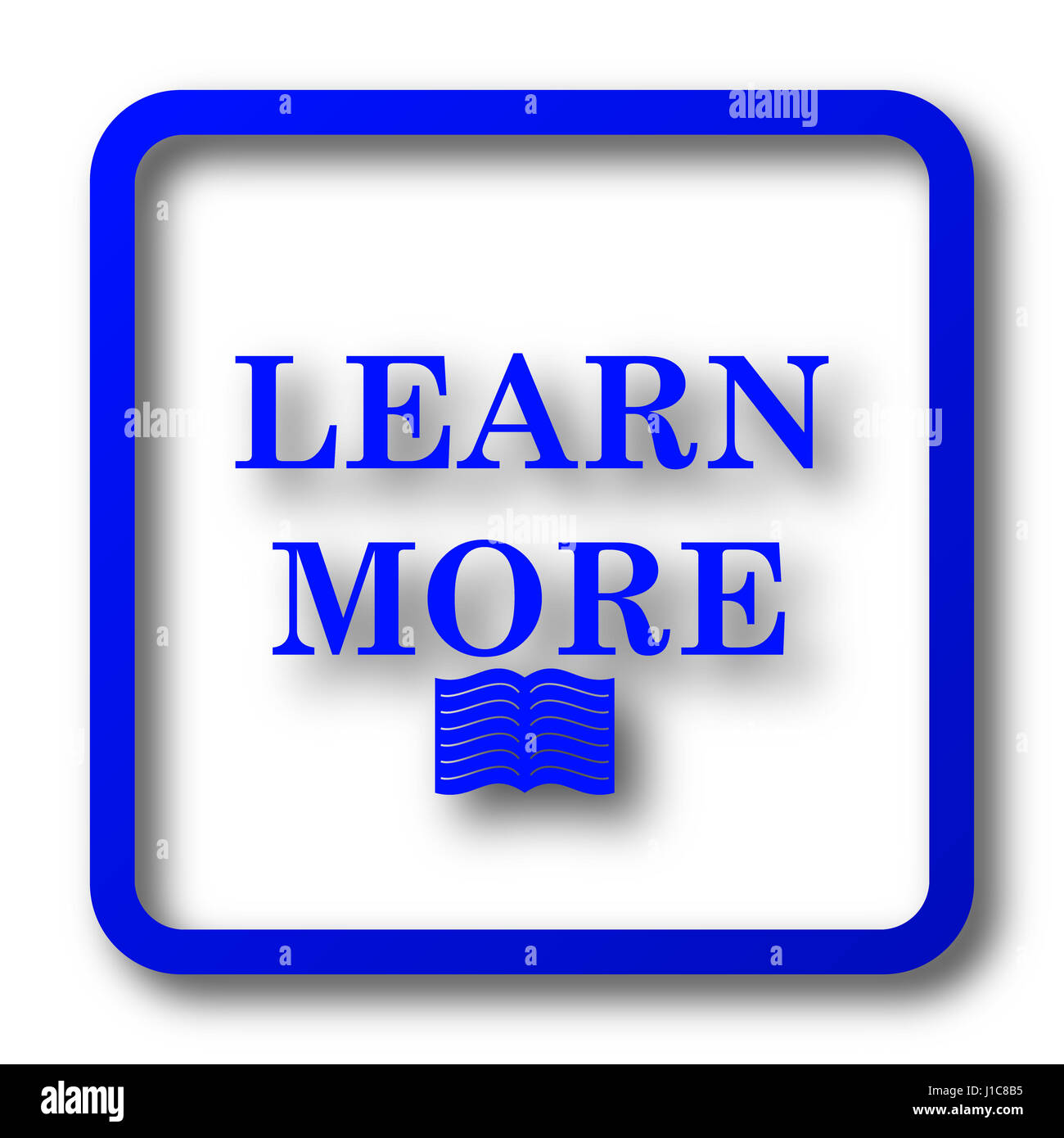 Learn more icon hi-res stock photography and images - Alamy