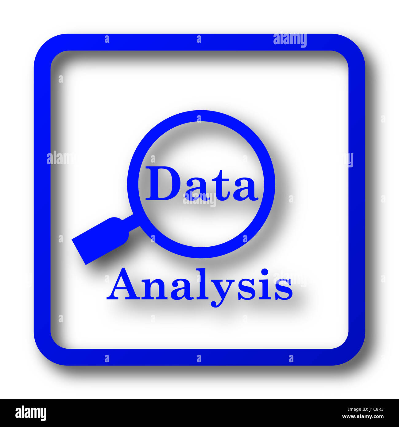 Data analysis icon. Data analysis website button on white background ... Data analysis icon. Data analysis website button on white background ...