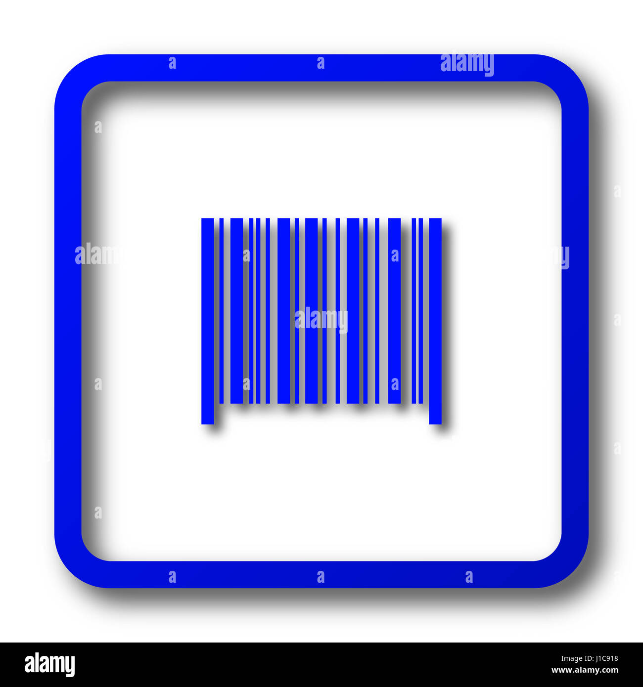 Barcode digital data code blue hi-res stock photography and images - Alamy
