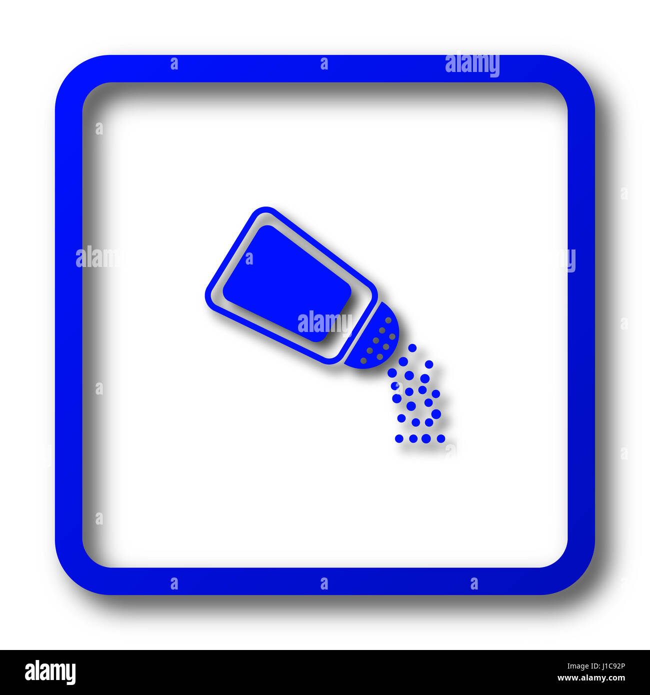 Salt icon. Salt website button on white background Stock Photo - Alamy