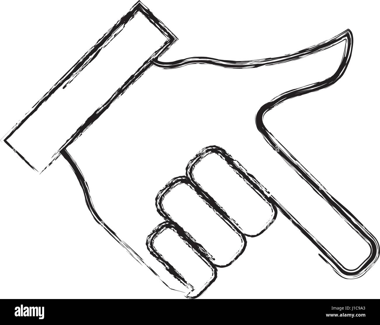 Hand gesturing symbol Stock Vector Image & Art - Alamy