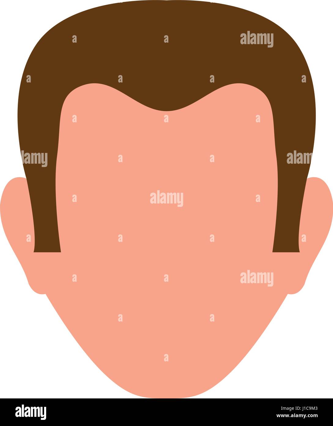 Man faceless head Stock Vector Image & Art - Alamy