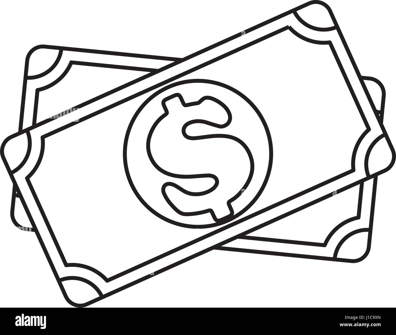 Billet of money Stock Vector Image & Art - Alamy