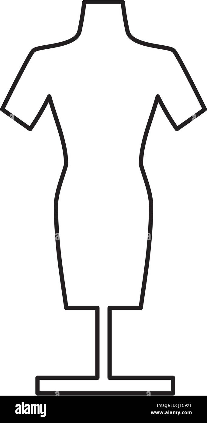 Manikin model clothes Stock Vector Image & Art - Alamy