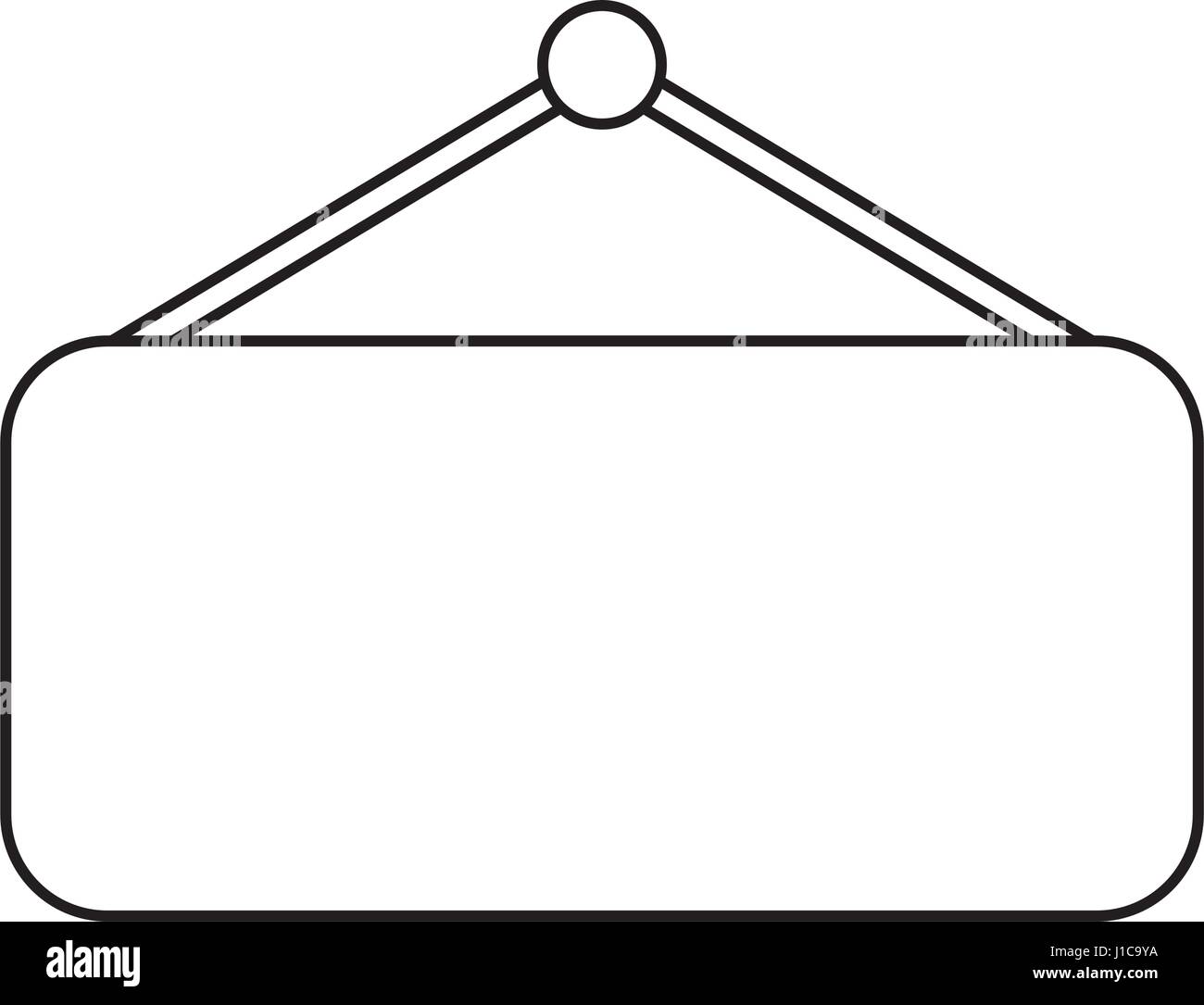 Empty sign isolated Stock Vector Image & Art - Alamy