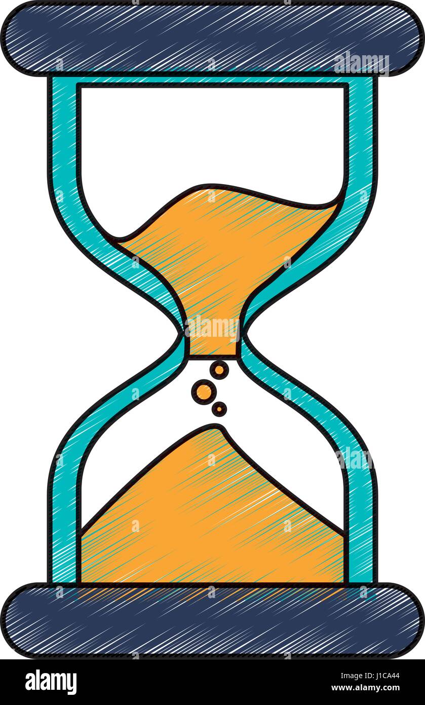 Hourglass antique instrument Stock Vector Image & Art - Alamy