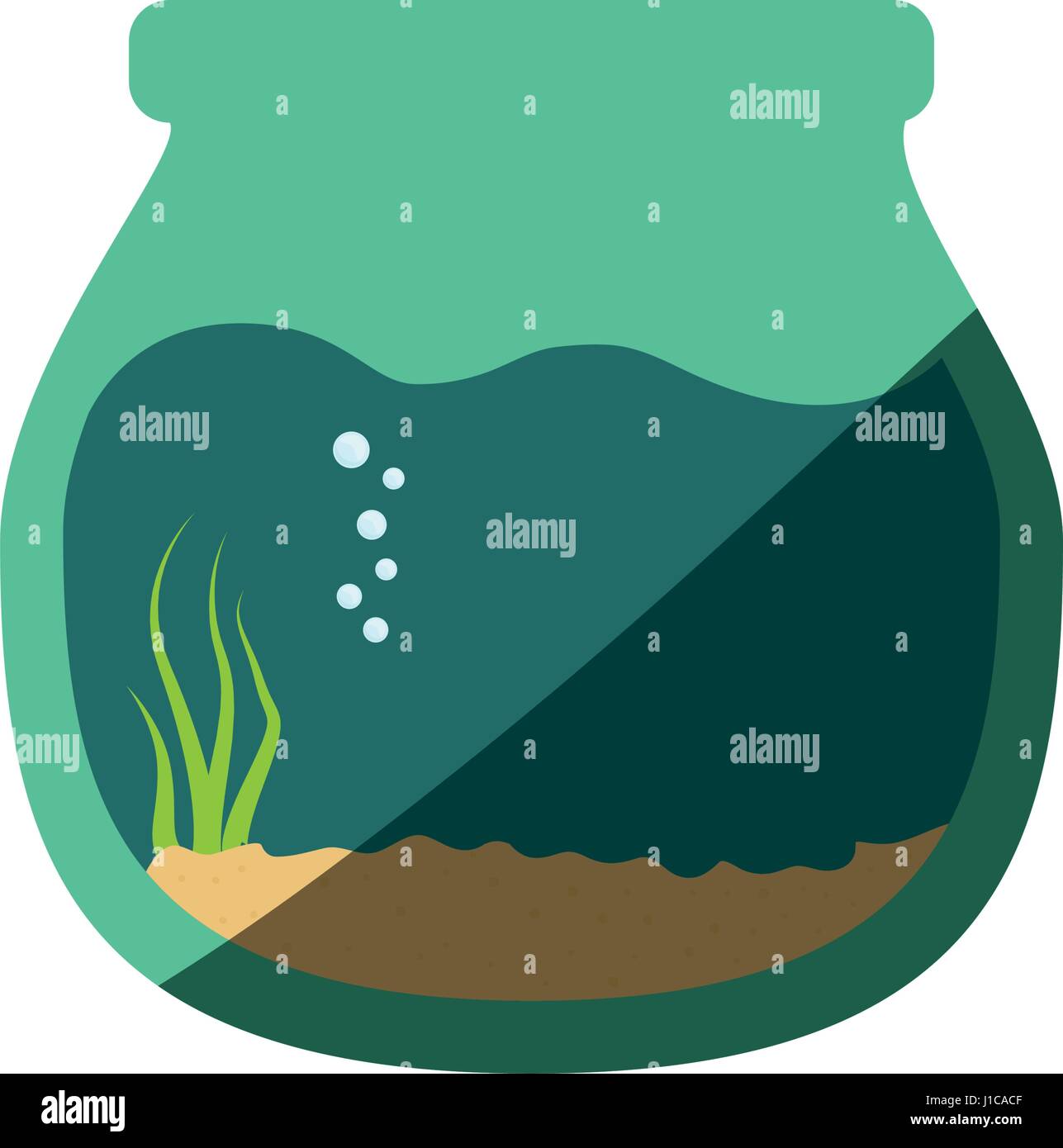 Fishbowl aquarium bowl Stock Vector Image & Art - Alamy