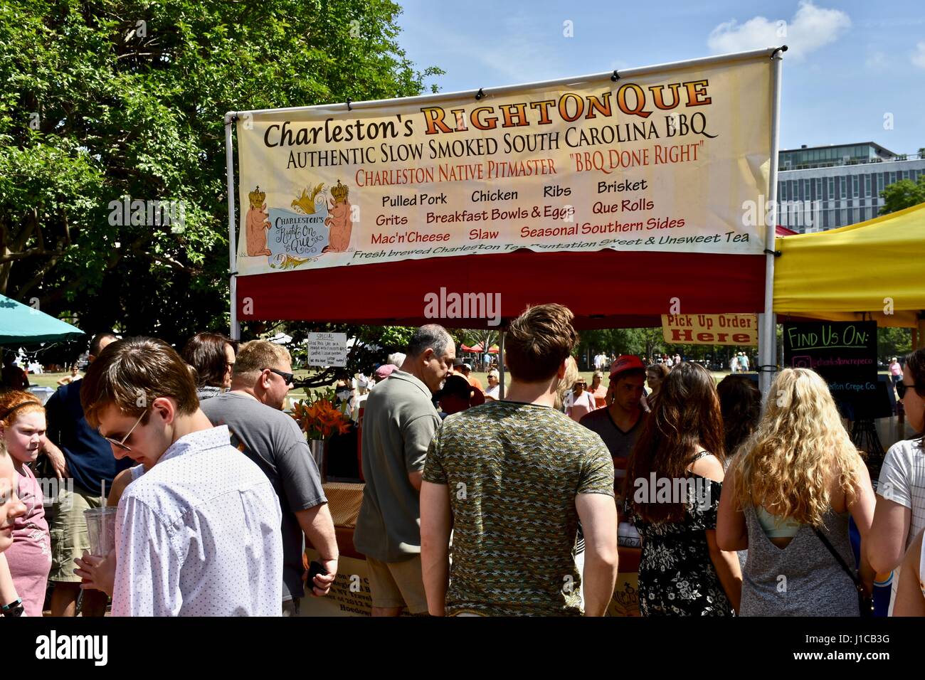 Charleston farmers market Charleston, South Carolina Stock Photo - Alamy