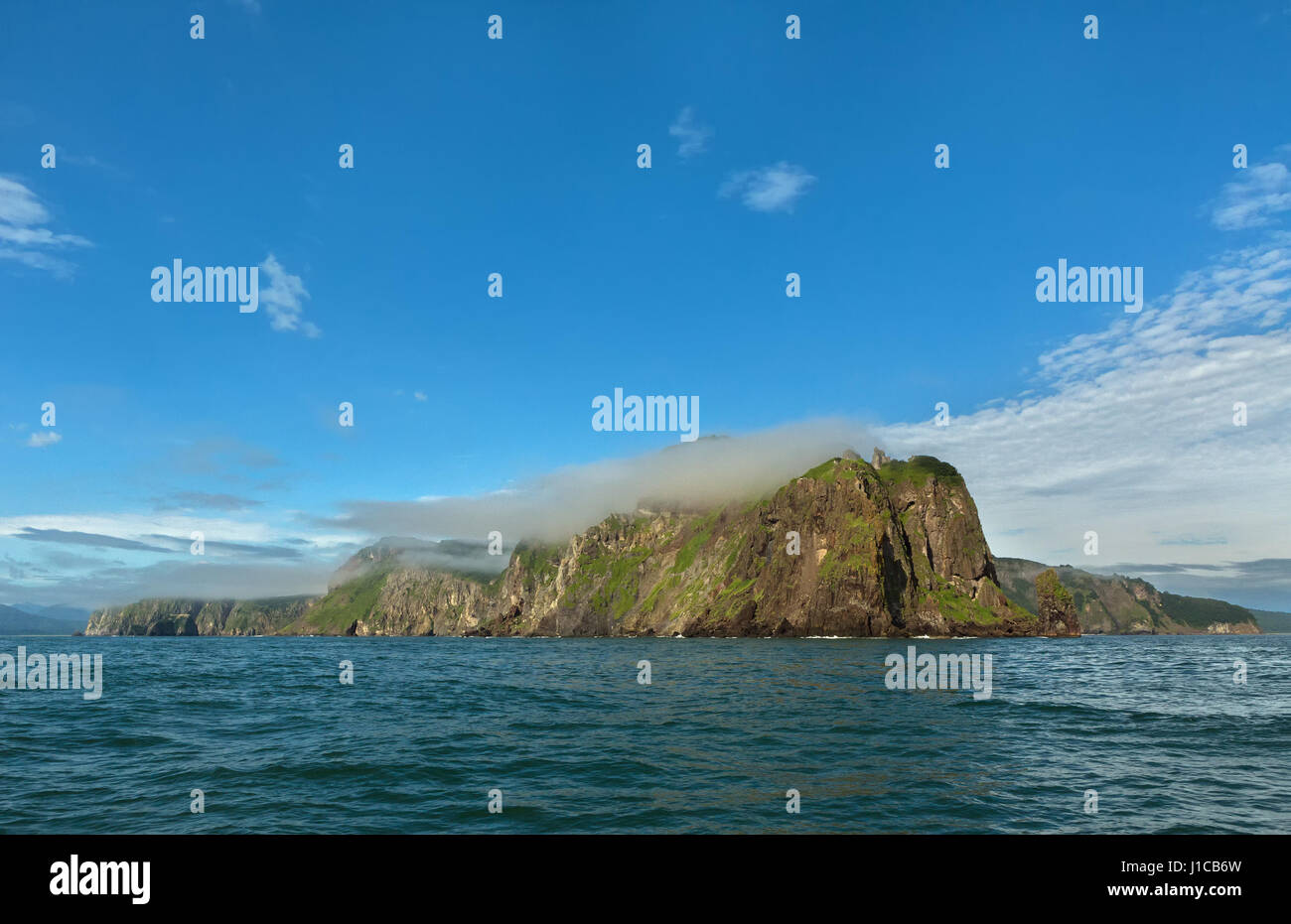 Rocks in the Avacha Bay of the Pacific Ocean. Coast of Kamchatka Stock ...