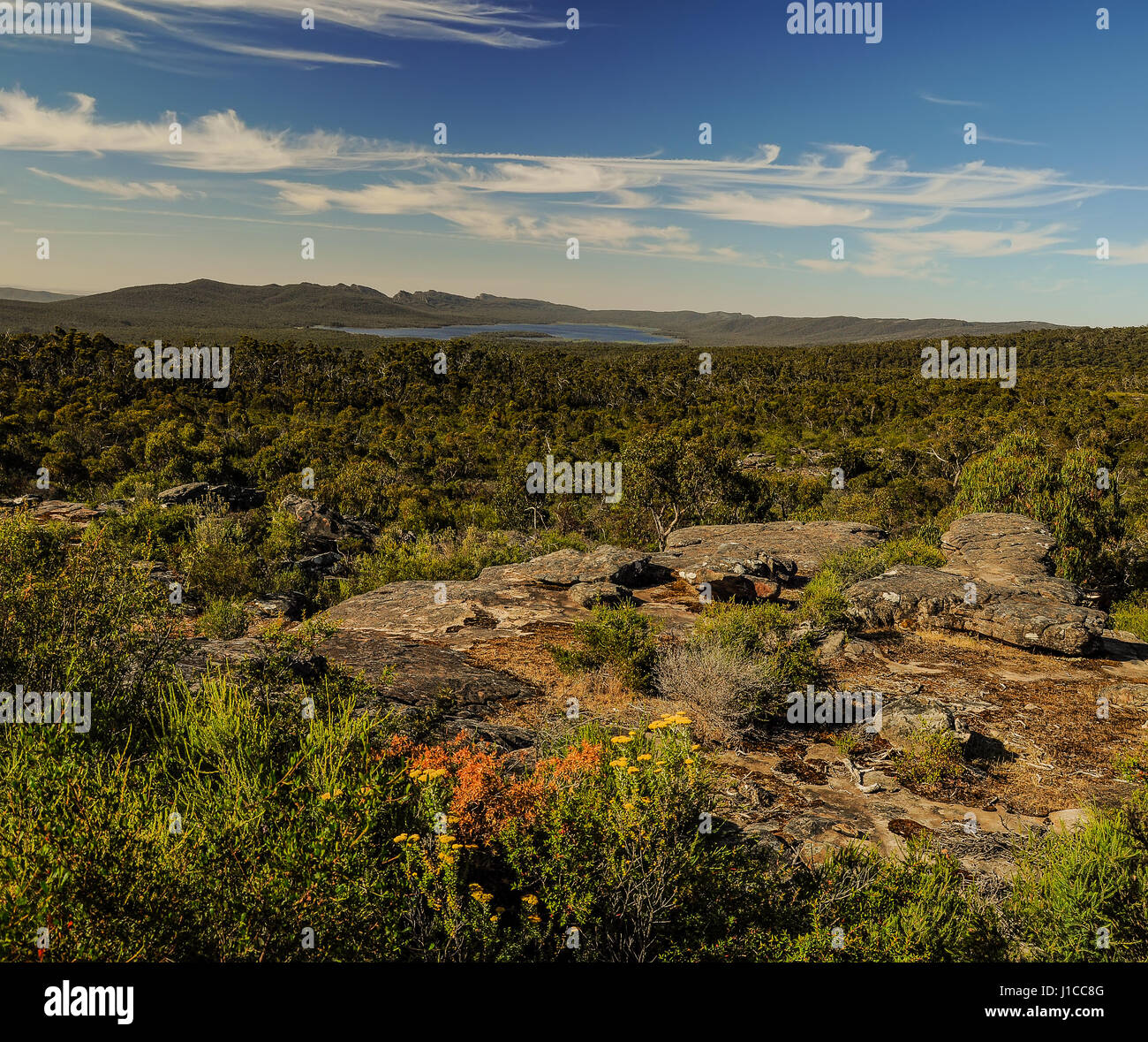 Blue rock lake victoria hi-res stock photography and images - Alamy