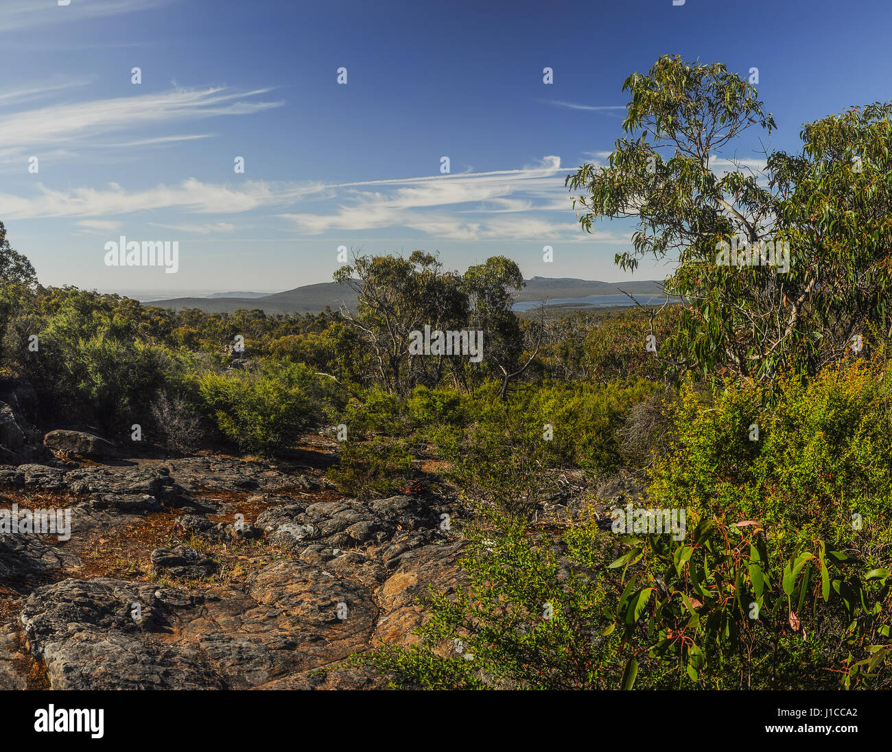 Great views overlooking the Victoria Valley Stock Photo - Alamy